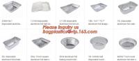 China aluminum foil container / tray / lunch box for food packing,Takeaway oven safe fast food take out disposable aluminum fo for sale