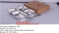 China Disposable Golden Square Aluminium Foil Container For Food Packaging,Rectangular Aluminium Foil Food Container, Airlines for sale