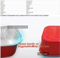 China 840ml Deep Disposable Aluminium Foil food grade take-away container,household aluminium foil container for food bagease for sale