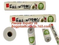 China Food Wrapping Use Greaseproof Printed Baking Paper Parchment Paper for barbecue,40gsm Greaseproof Cooking Baking Parchme for sale