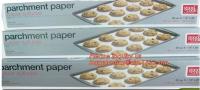 China Food Wrapping Use Greaseproof Printed Baking Paper Parchment Paper for barbecue,40gsm Greaseproof Cooking Baking Parchme for sale