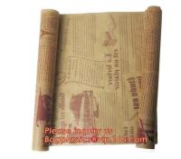 China 5M*37CM width non-stick silicone coated baking parchment paper,roasting paper for grill,line,cooking,BBQ bagplastics pac for sale