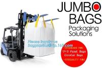 China 1 Ton 1000kg Pp Woven Jumbo Fibc Bag Feed Grade New Pp Material Sugar for sale