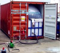 China bulk liquid flexitank for oil/drinking water,1000L Cubic Type Liner Bag Flexitank for Emulsion Detergents Transport for sale