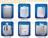 China 1 Ton Super Sack Pp Woven Big Bags For Bulk Fertilizer Packing / Bagease for sale