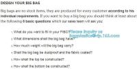 China Top quality 100% PP woven jumbobig tonbag for transportation,PP woven big bag for firewood, for sand, for grains 500kg 1 for sale