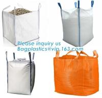 China 100% PP FIBC Jumbo Bags Breathable Bulk , Mesh Jumbo Bag For Firewood Potato for sale