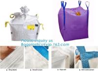 China Open Top And Flat Bottom Jumbo Luggage Bags For Storing  Transp for sale