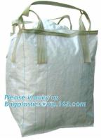 China Polypropylene Woven FIBC Jumbo Bags , Plastic Jumbo Bag Building Material FIBC Bulk for sale