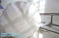 China Polypropylene Woven FIBC Jumbo Bags , Plastic Jumbo Bag Building Material FIBC Bulk for sale