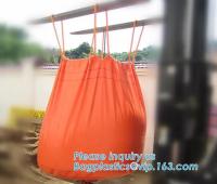 China Polypropylene Jumbo PP Woven Big Bag For Firewood Sand Grains 500kg - 1500kg for sale