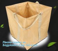 China 1 Ton 2 Ton PP Woven Big Bags Shipping Jumbo Bulk Bag 2 Loops Pp Woven Big Bag for sale