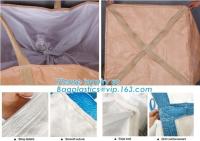 China 1 Ton 2 Ton PP Woven Big Bags Shipping Jumbo Bulk Bag 2 Loops Pp Woven Big Bag for sale