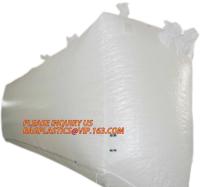 China 40 foot multifuction perfessional bulk container dry liners, 20 or 40 foot white flexible bulk container liners, bagease for sale