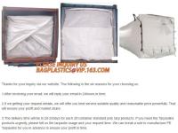 China 40 foot multifuction perfessional bulk container dry liners, 20 or 40 foot white flexible bulk container liners, bagease for sale