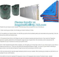 China PP Fabric Waterproof Inexpensive Bulk Dumpster Container Liners,Polyethylene Woven Fabric Customized Dumpster Container for sale
