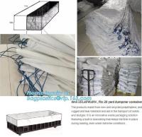 China PP Fabric Waterproof Inexpensive Bulk Dumpster Container Liners,Polyethylene Woven Fabric Customized Dumpster Container for sale