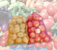 China 50kg pe raschel firewood leno mesh bag with factory price,Plastic PE raschel mesh net potato bags 50kg, HDPE mesh bag fo for sale