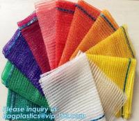 China Eco-friendly FDA Certificate Plastic Vegetable Pack Raschel Mesh Bag,pe raschel net bag&pp raschel mesh bag for sale