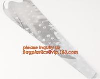 China Home Decoration Flower Bouquets Sleeves , Plastic Flower Bag Sleeves for sale