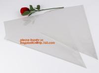 China Cellophane Food Gift Box Packaging Wrapping Sleeve One Candy Flowers Sleeves for sale