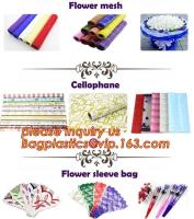 China Flower Mesh Food Gift Box Packaging , Biodegradable Flower Sleeve Packaging for sale
