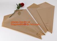 China Flower Mesh Food Gift Box Packaging , Biodegradable Flower Sleeve Packaging for sale