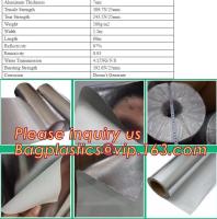 China Double side Aluminium foil backed fiberglass fabric attic radiant barrier cloth,aluminium foil woven cloth, bulding mate for sale
