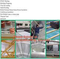 China HVAC Ducting,building wrapping, clay tile roofing,metal roofing,cold room insulation,thermal tank,chilled water or steam for sale
