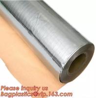 China Aluminum Foil-Scrim-Kraft Paper Facing insulation material for building construction,radiant barrier laminated woven clo for sale
