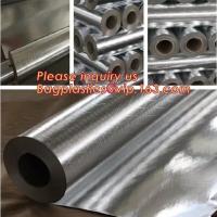 China Aluminum Foil-Scrim-Kraft Paper Facing insulation material for building construction,radiant barrier laminated woven clo for sale
