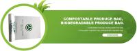 China Bio Degradable Biodegradable Compost Bags Cornstarch Carton Liners for sale