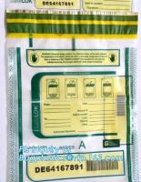 China Plastic Mailing Bags Bank Supplies Icao Stebs Airport Duty Free Shop Tamper Evident for sale