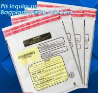 China Plastic Mailing Bags Bank Supplies Icao Stebs Airport Duty Free Shop Tamper Evident for sale
