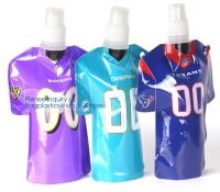 China Spouted Flexible Foldable Water Bag For Running Flexible Printing Lami for sale