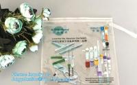 China Vinyl PVC Bags Storage Makeup Pouch , Zip lockkk Slider Bags Vinyl for sale