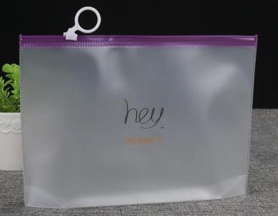 China PVC EVA Packing Slider Zipper Bags Cooler Fabric Cosmetic Biodegradable for sale