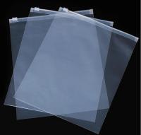 China slider zip lock plastic cosmetic bags, Supply custom pvc Zip lockkk pouch slider zipper plastic garment t shirt bags, Clear for sale
