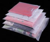 China slider zip lock plastic cosmetic bags, Supply custom pvc Zip lockkk pouch slider zipper plastic garment t shirt bags, Clear for sale