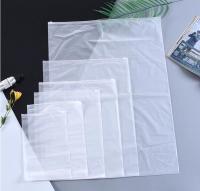 China slider zip lock plastic cosmetic bags, Supply custom pvc Zip lockkk pouch slider zipper plastic garment t shirt bags, Clear for sale