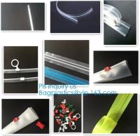 China Qualities product multi colored transparent pe one track plastic zipper  Product nametem	Qualities product multi colored for sale