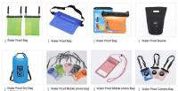 China Fold Up Cosmetic Bag EVA Pouch OEM Promotional Heat Seal Sewing Zipper for sale
