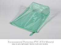 China Frosted Makeup Cosmetic Bag Cloth Packaging With Slider Zip-Lock for sale