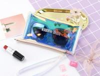 China Handle Politzer Makeup Cosmetic Bag Toy Package Zip Barrel Cosmetic Box for sale