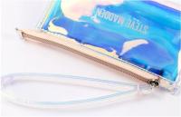 China Handle Politzer Makeup Cosmetic Bag Toy Package Zip Barrel Cosmetic Box for sale