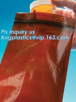 China Plastic Biohazard Bags , Biohazard Garbage Bags Medical Packaging Self Seal Adhensive for sale