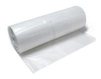 China Clean Up Autoclavable Biohazard Bags Disposable FILM Asbestos Clear Poly Sheeting for sale
