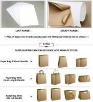 China Luxury Matte Black Shopping Paper Bag UV Clothing Packaging for sale