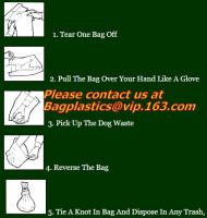 China Heavy Duty Eco Friendly Dog Products Biodegradable Pet Waste Dog Poop for sale
