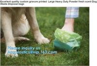 China Eco Friendly Dog Bag / Pet Dog Waste Bags Poop Pooper Scoopers for sale